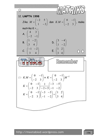 Kumpulan rumus-cepat-matematika | PDF