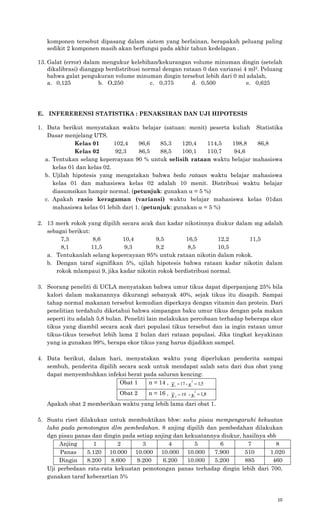 Kumpulan soal-latihan-andat-statdas-biostat-2011 | PDF