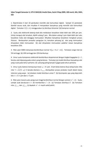 Kumpulan soal-latihan-andat-statdas-biostat-2011 | PDF