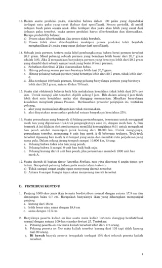 Kumpulan soal-latihan-andat-statdas-biostat-2011 | PDF