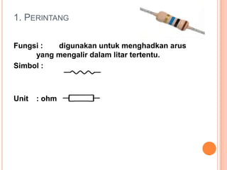 Elektronik dan sistem kawalannya | PPTX