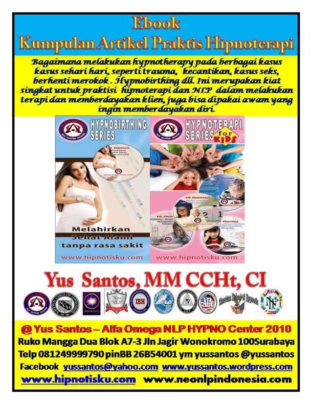 Kumpulan artikel populer healing with hypnosis yus | PDF