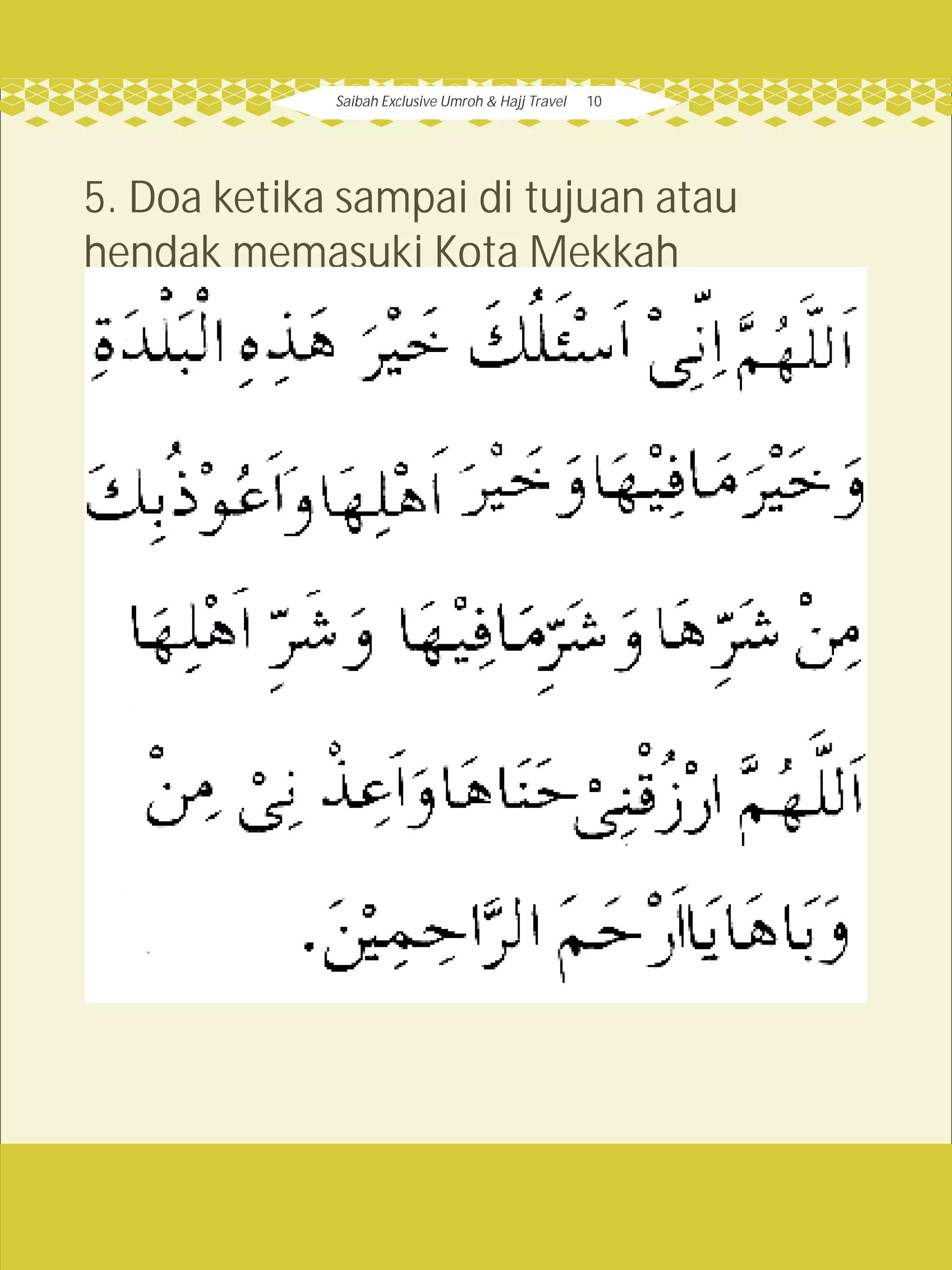 Kumpulan doa umroh | PDF