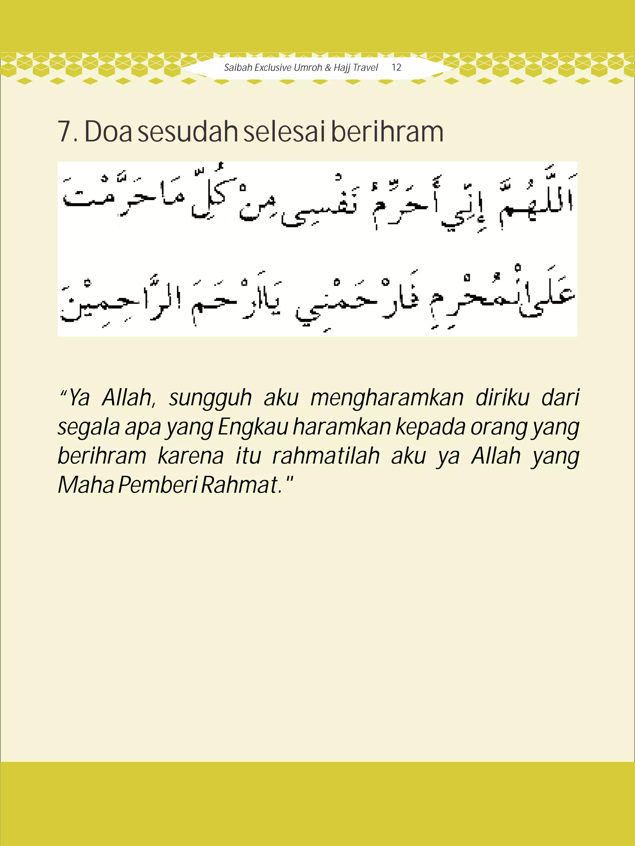 Kumpulan doa umroh | PDF
