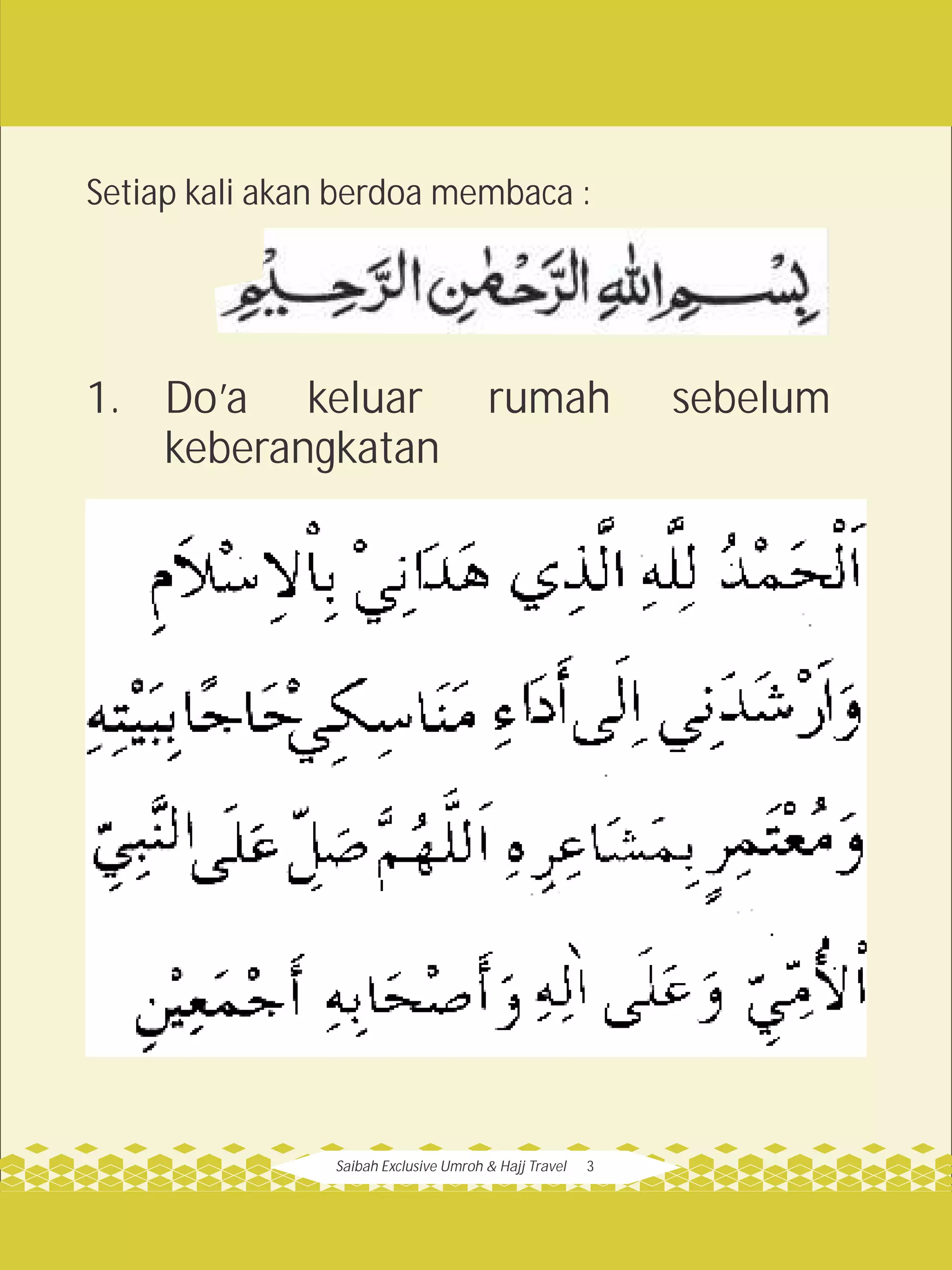 Kumpulan doa umroh | PDF