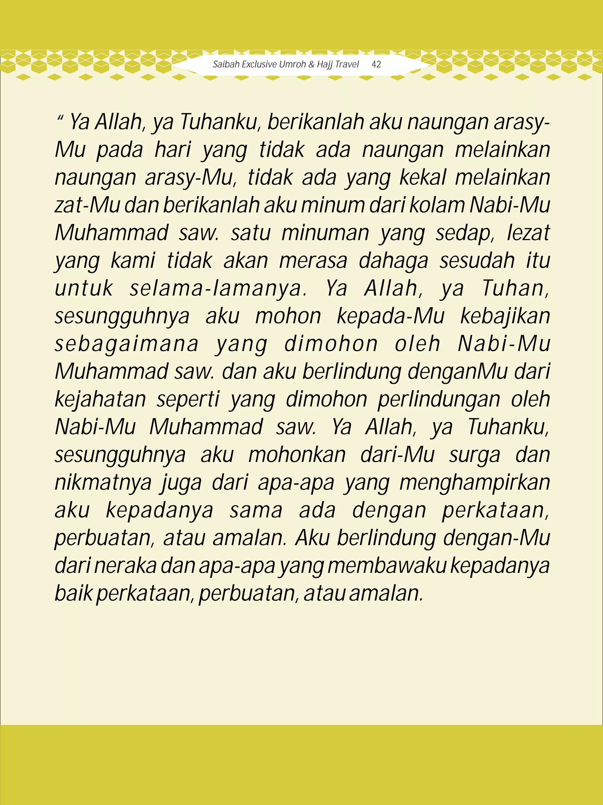 Kumpulan doa umroh | PDF