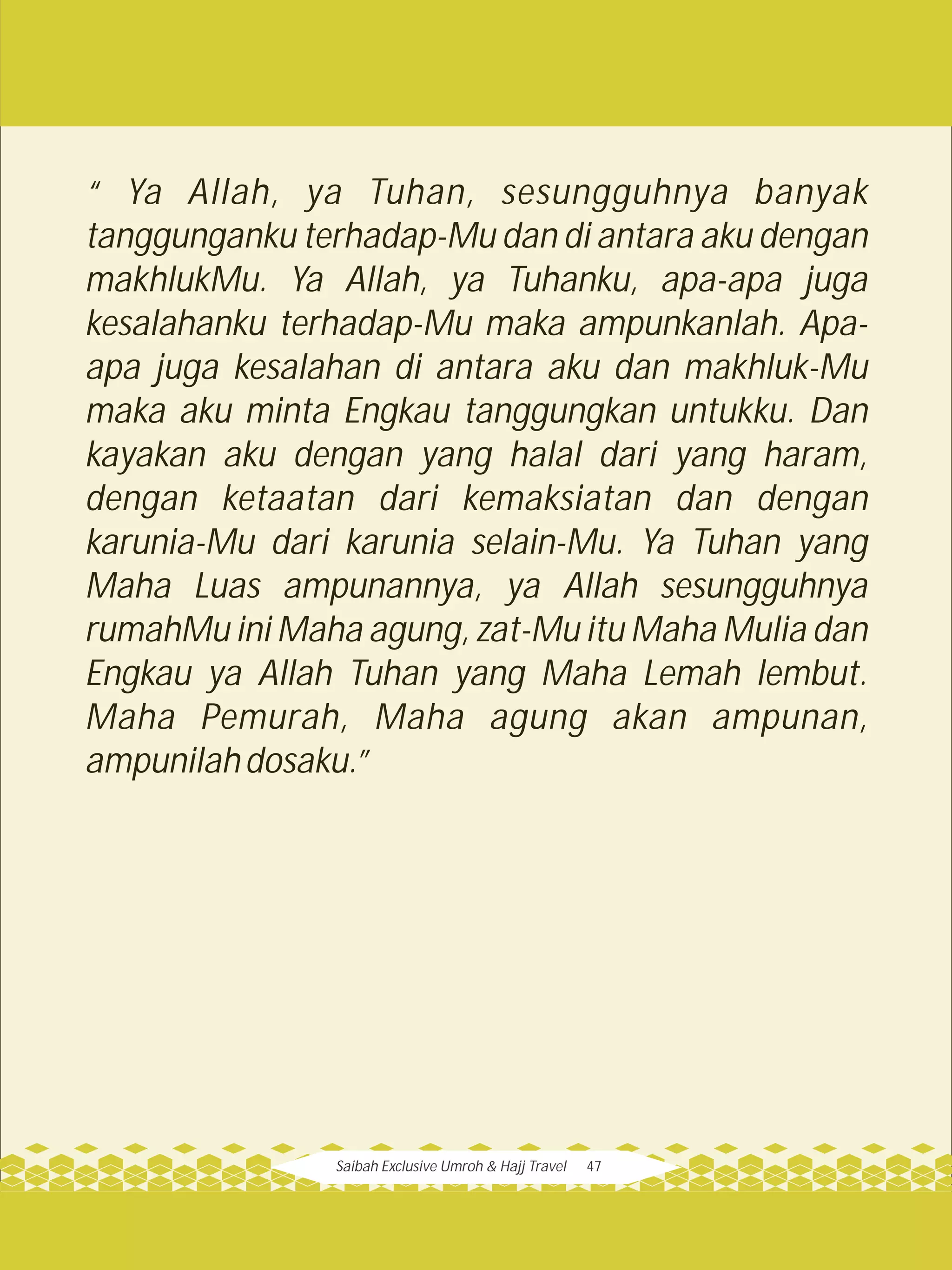 Kumpulan doa umroh | PDF