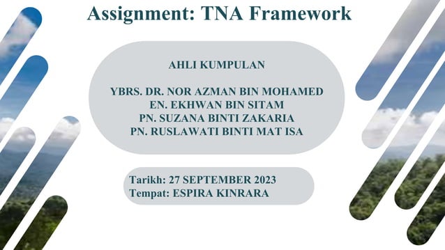 Contoh Training needs analysis (TNA) .pptx