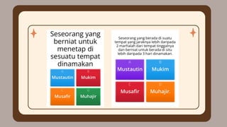 IBADAH SOLAT JAMAK & QASAR TINGKATAN DUA | PDF