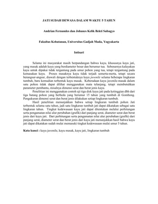 Kumpulan Intisari Hasil Karya Ilmiah John Kelik | PDF