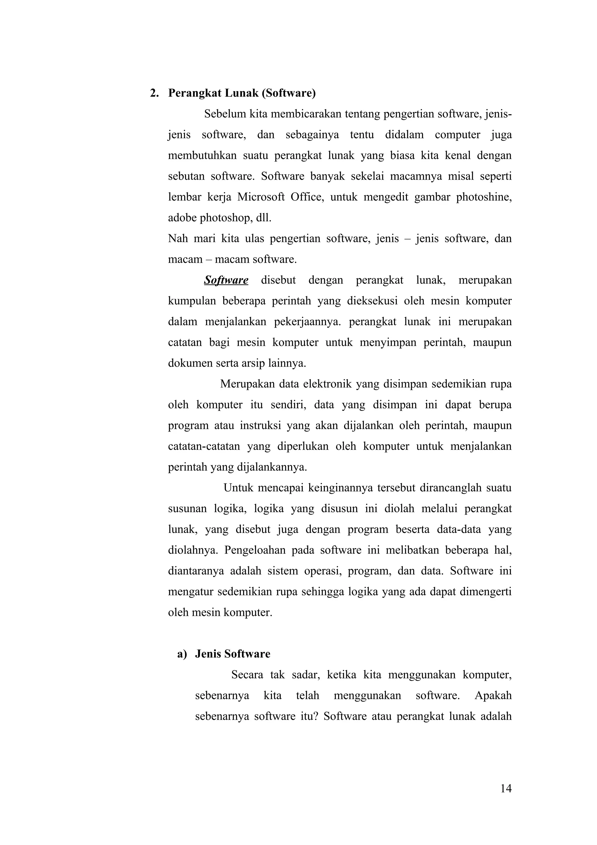 Kumpulan makalah hardware , software and blogger | DOC