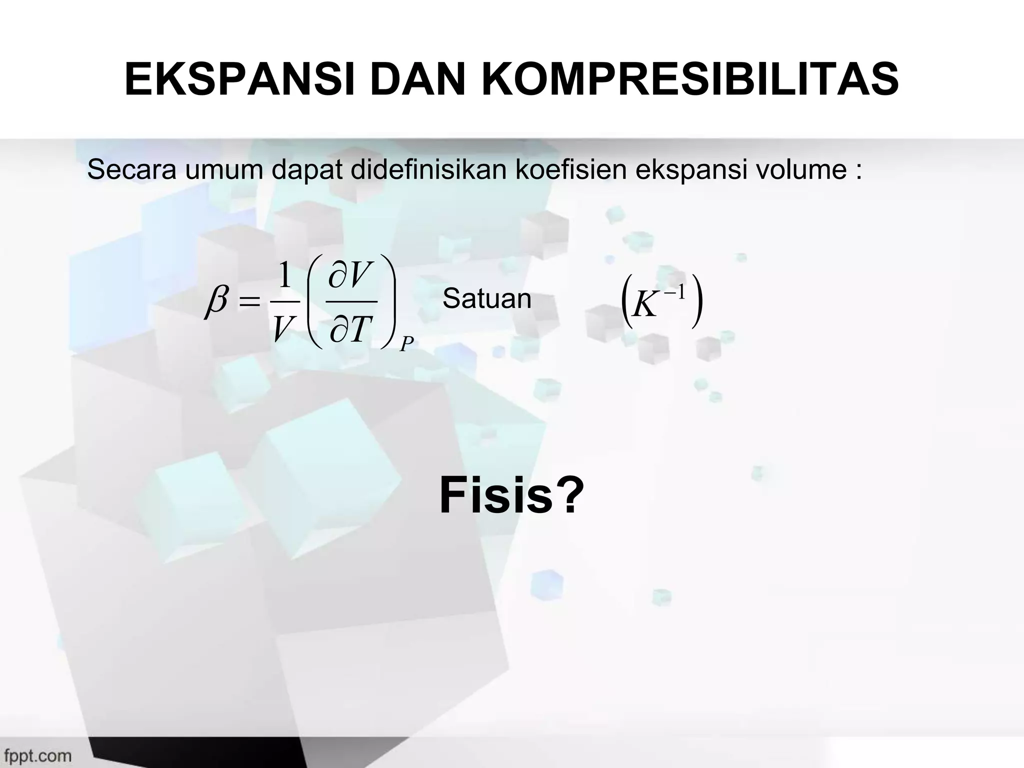 Kumpulan Materi Termodinamika | PPTX