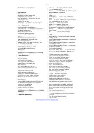 Kumpulan puisi perpisahan terbaru | PDF