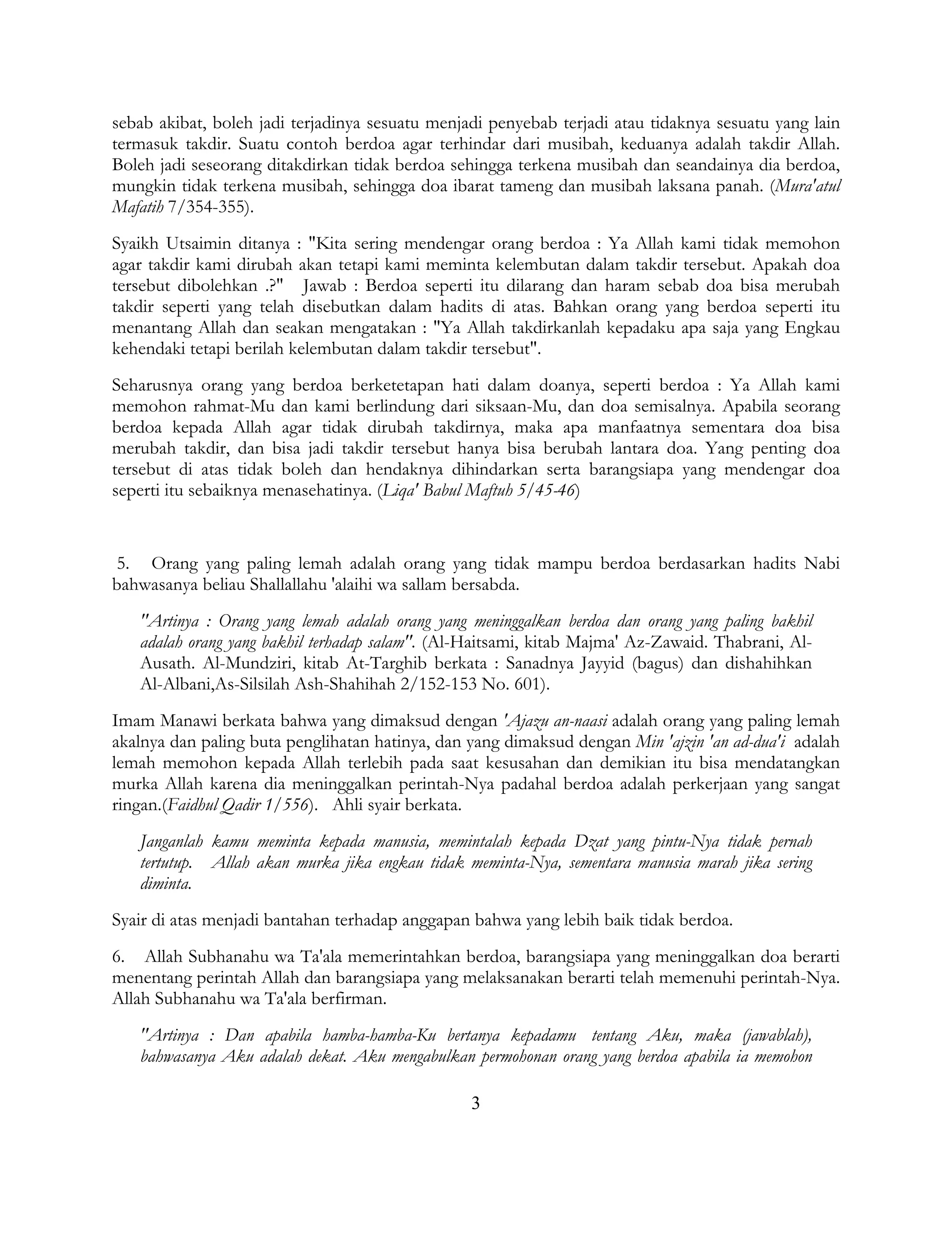 Kumpulan risalah doa | PDF