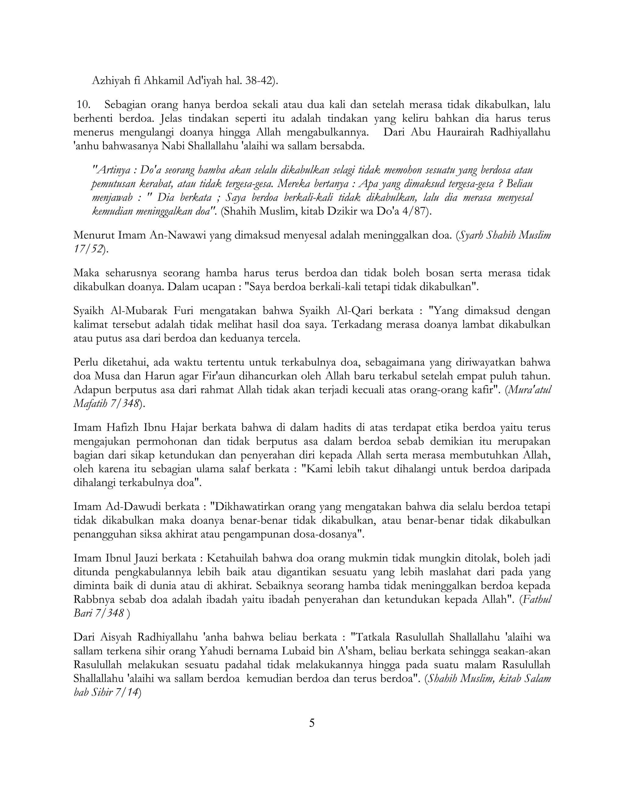 Kumpulan risalah doa | PDF