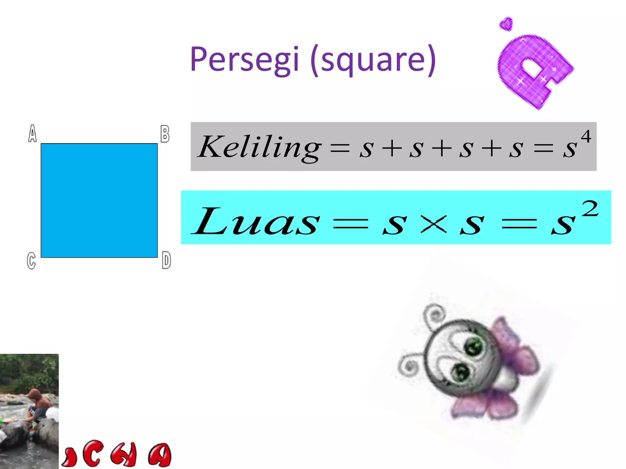 Kumpulan rumus bangun datar | PPT Kumpulan rumus bangun datar | PPT