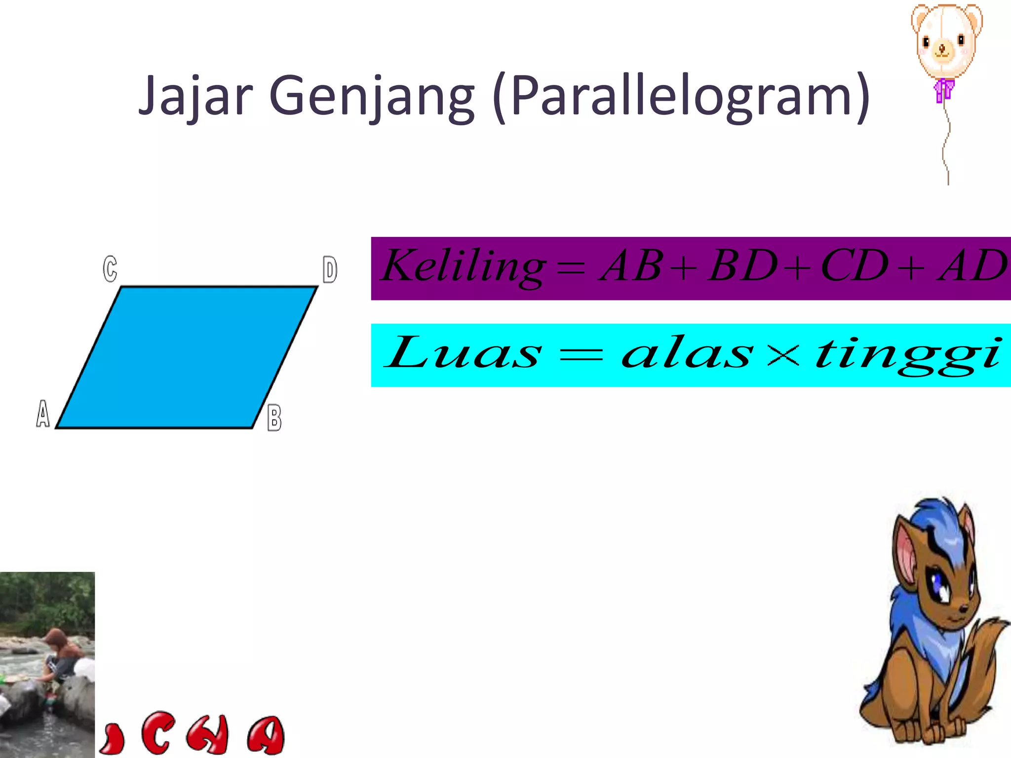 Kumpulan rumus bangun datar | PPT