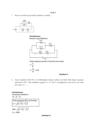 Kumpulan soal fisika dan penjelasannya | DOCX