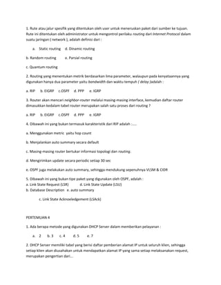 Kumpulansoaljarkomlanjut | PDF