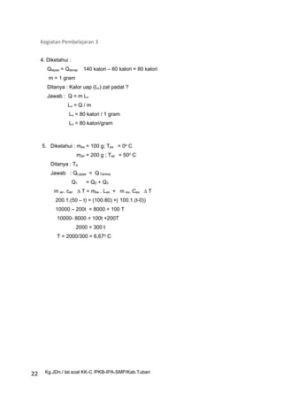Kumpulan Soal PKB IPA SMP Modul KK-C | PDF