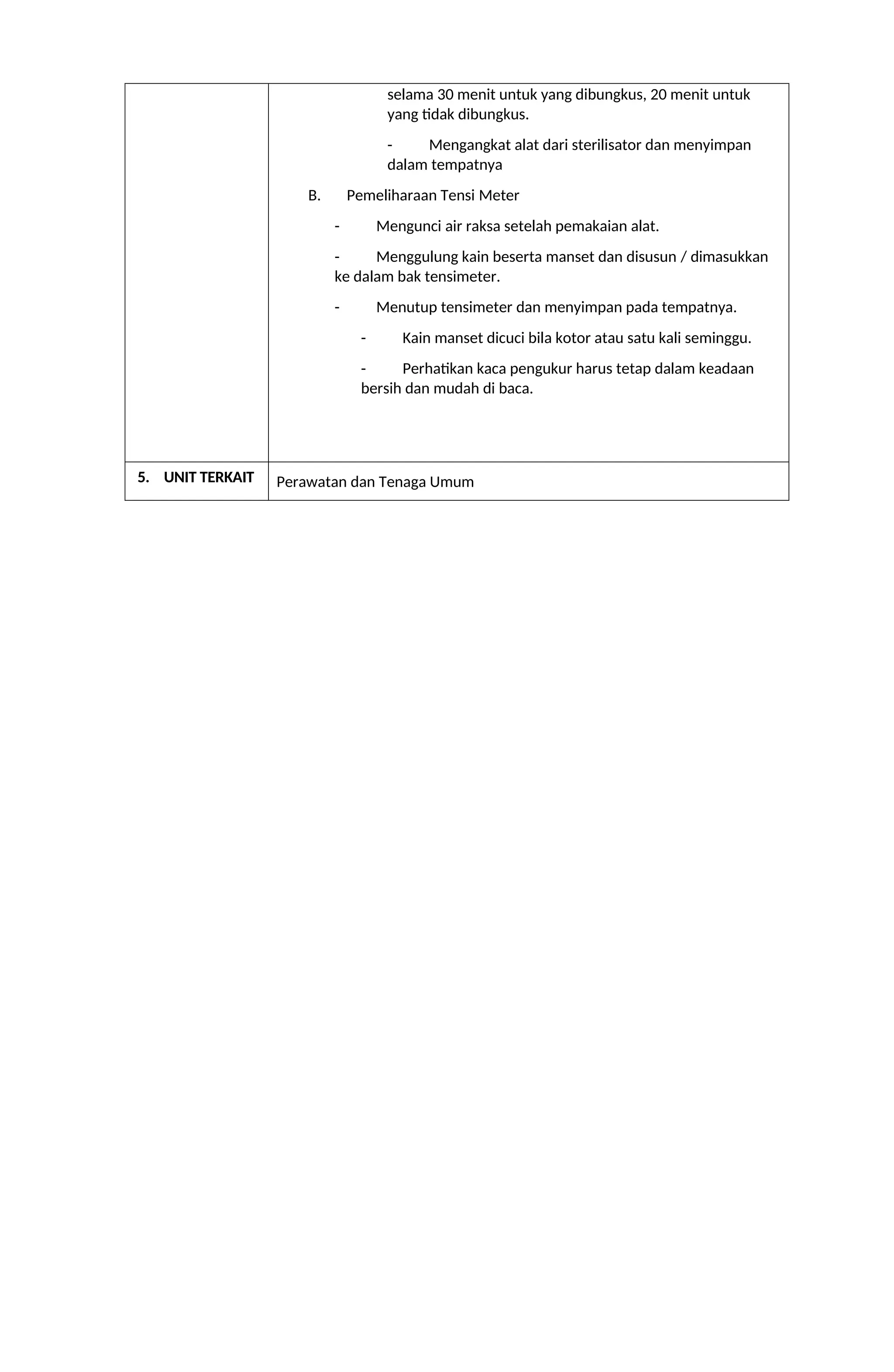 KUMPULAN SOP PELAYANAN KLINIK ATAU FASILITAS KESEHATAN TINGKAT PERTAMA.docx