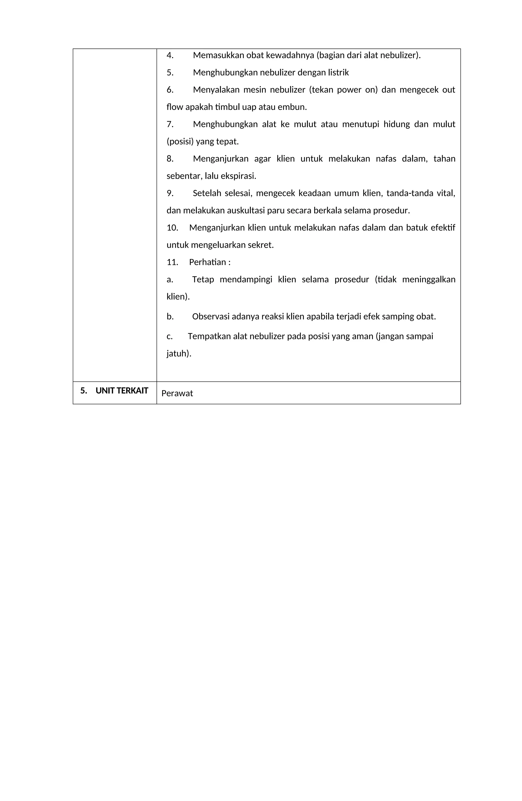 KUMPULAN SOP PELAYANAN KLINIK ATAU FASILITAS KESEHATAN TINGKAT PERTAMA.docx