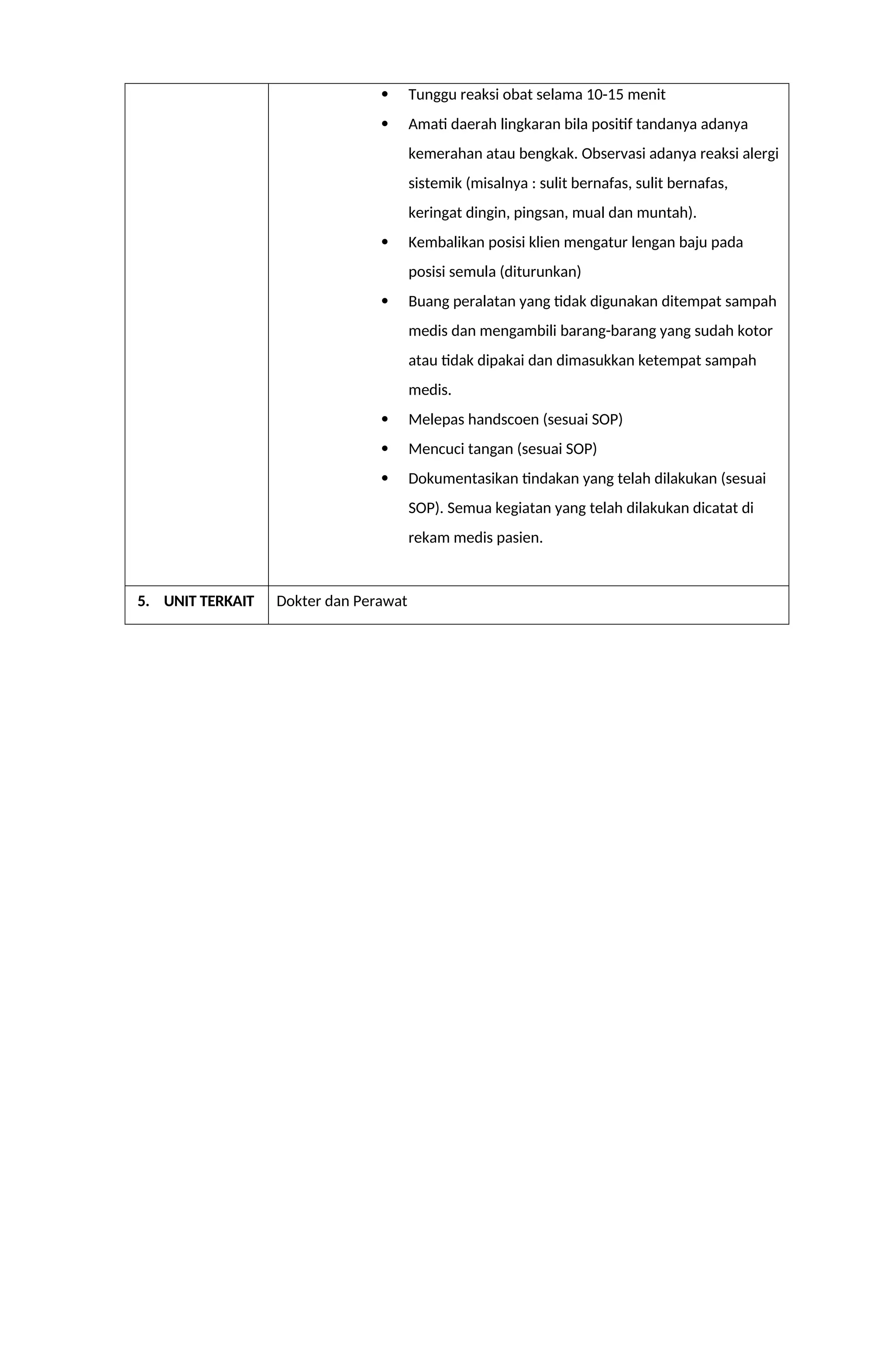 KUMPULAN SOP PELAYANAN KLINIK ATAU FASILITAS KESEHATAN TINGKAT PERTAMA.docx