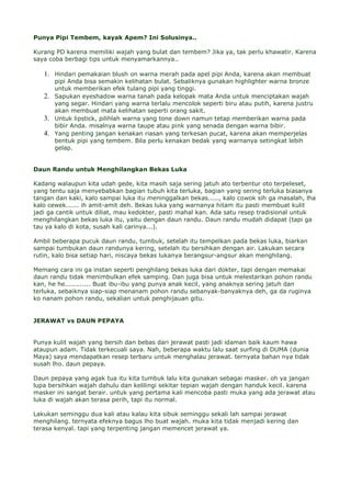 Kumpulan tips dan trik yang bermanfaat untuk sehari hari | PDF