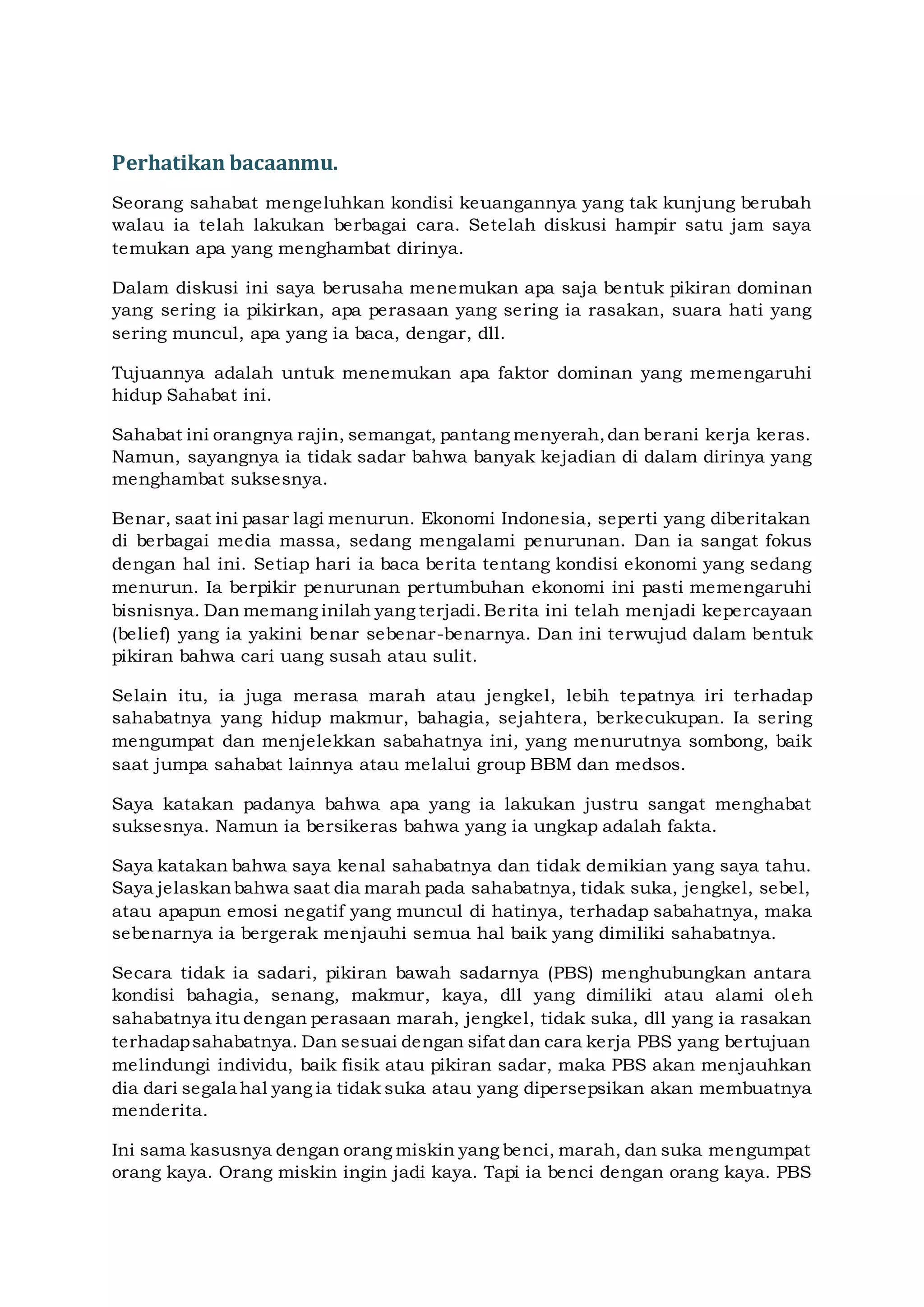 Kumpulan tulisan baik | PDF