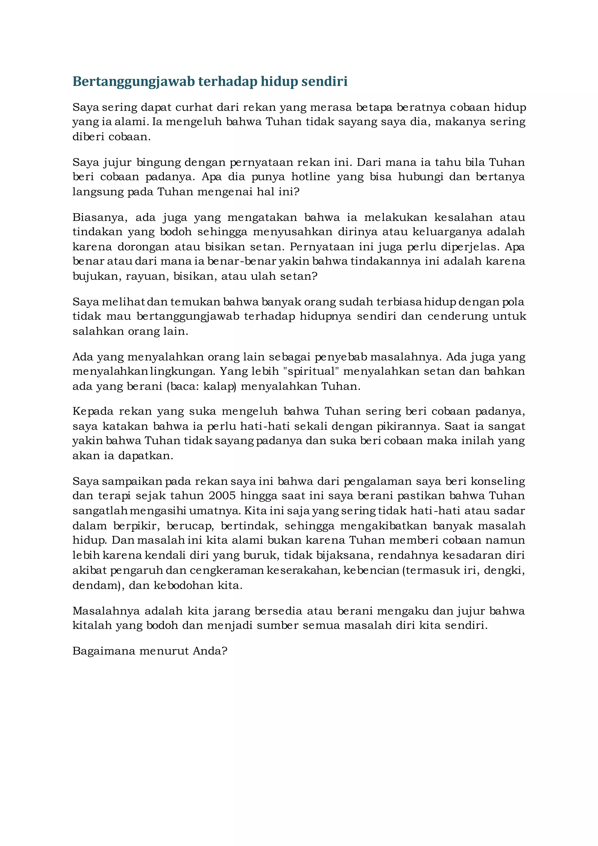 Kumpulan tulisan baik | PDF