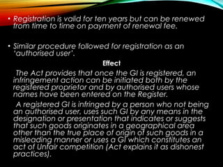 Geographical indications | PPT