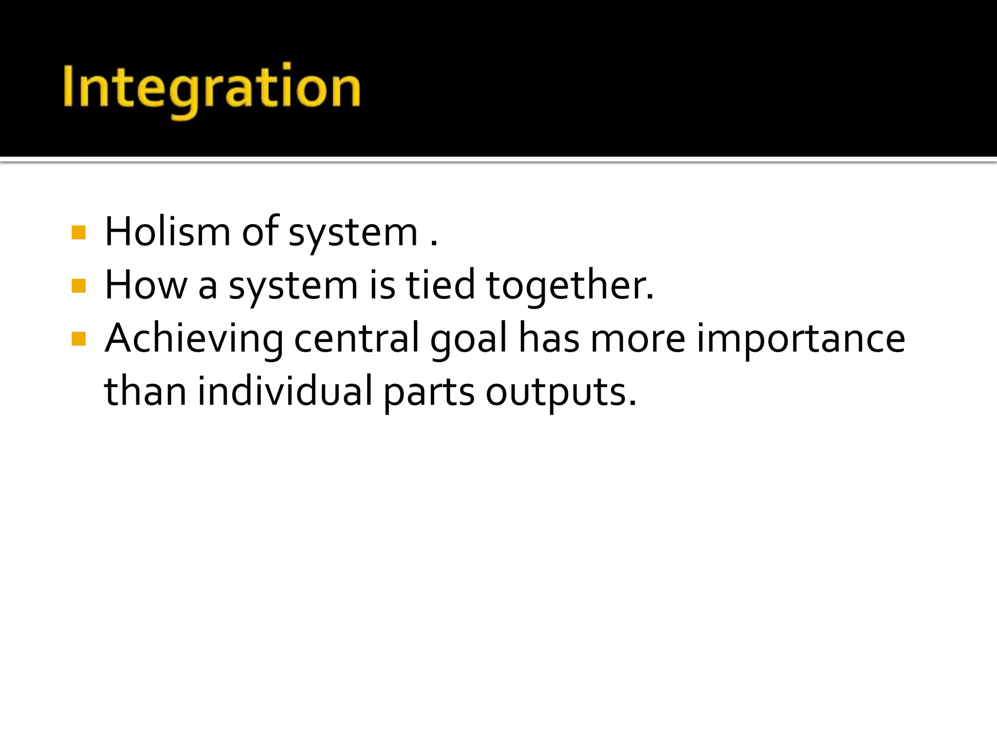 Elements of system ppt | PPTX