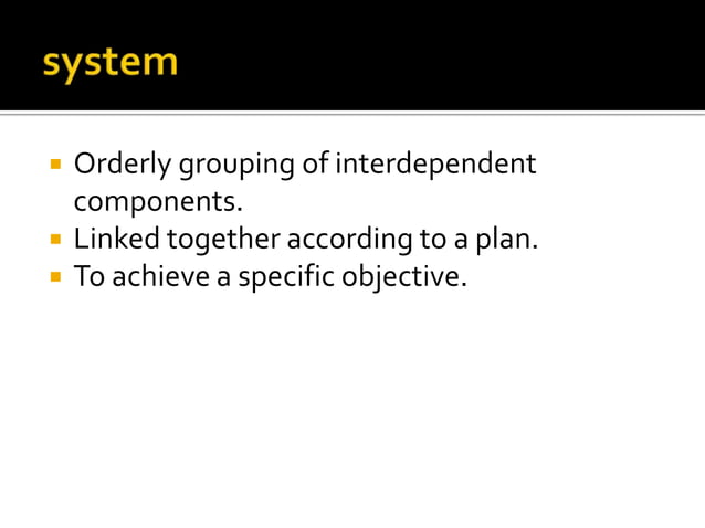 Elements of system ppt | PPTX | Operating Systems | Computer Software ...