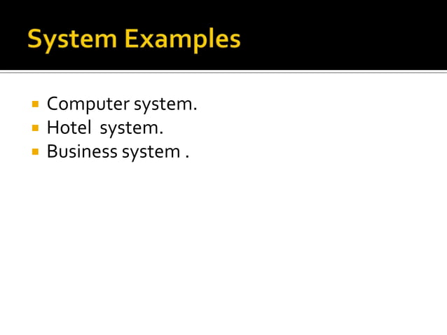 Elements of system ppt | PPTX | Operating Systems | Computer Software ...