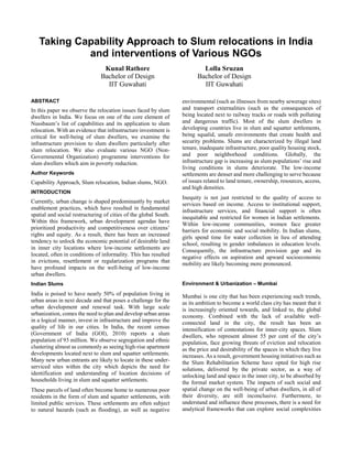 Capability Approach - Sustainability | PDF