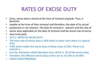 central excise andVAT | PPTX