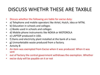 central excise andVAT | PPTX