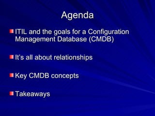 Kunalhasija CMDB & ITIL | PPT | Databases | Computer Software and Applications