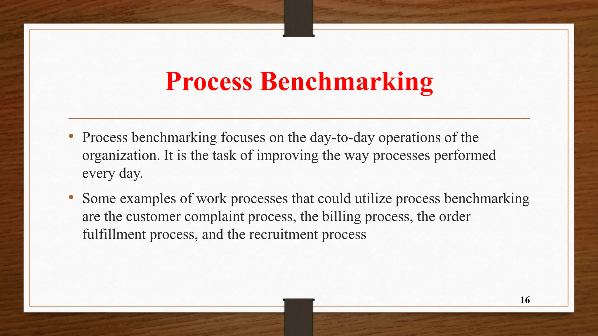 Benchmarking, Introduction, Defination, Reasons, Benefits and types of benchmarking.pptx