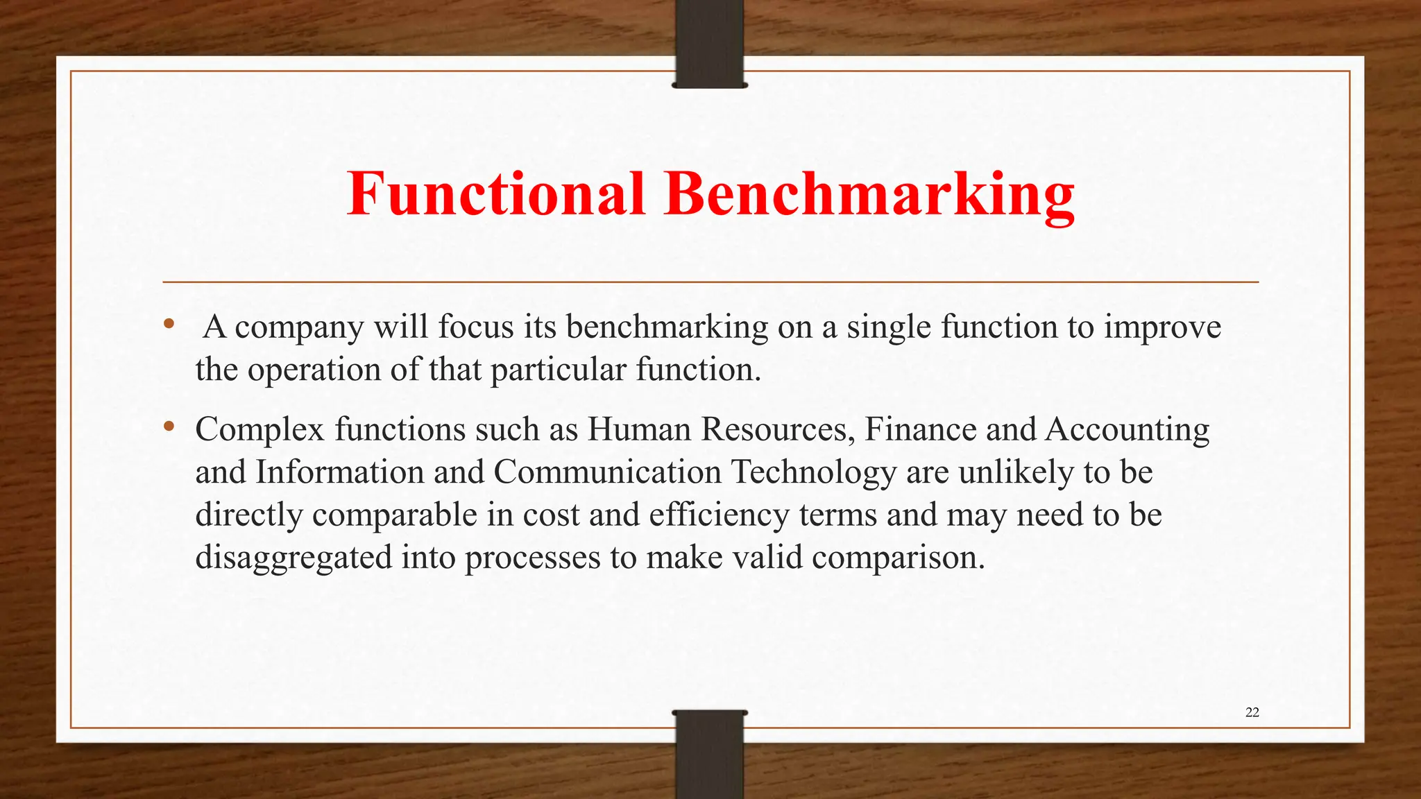 Benchmarking, Introduction, Defination, Reasons, Benefits and types of benchmarking.pptx ...