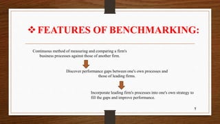 Benchmarking, Introduction, Defination, Reasons, Benefits and types of ...