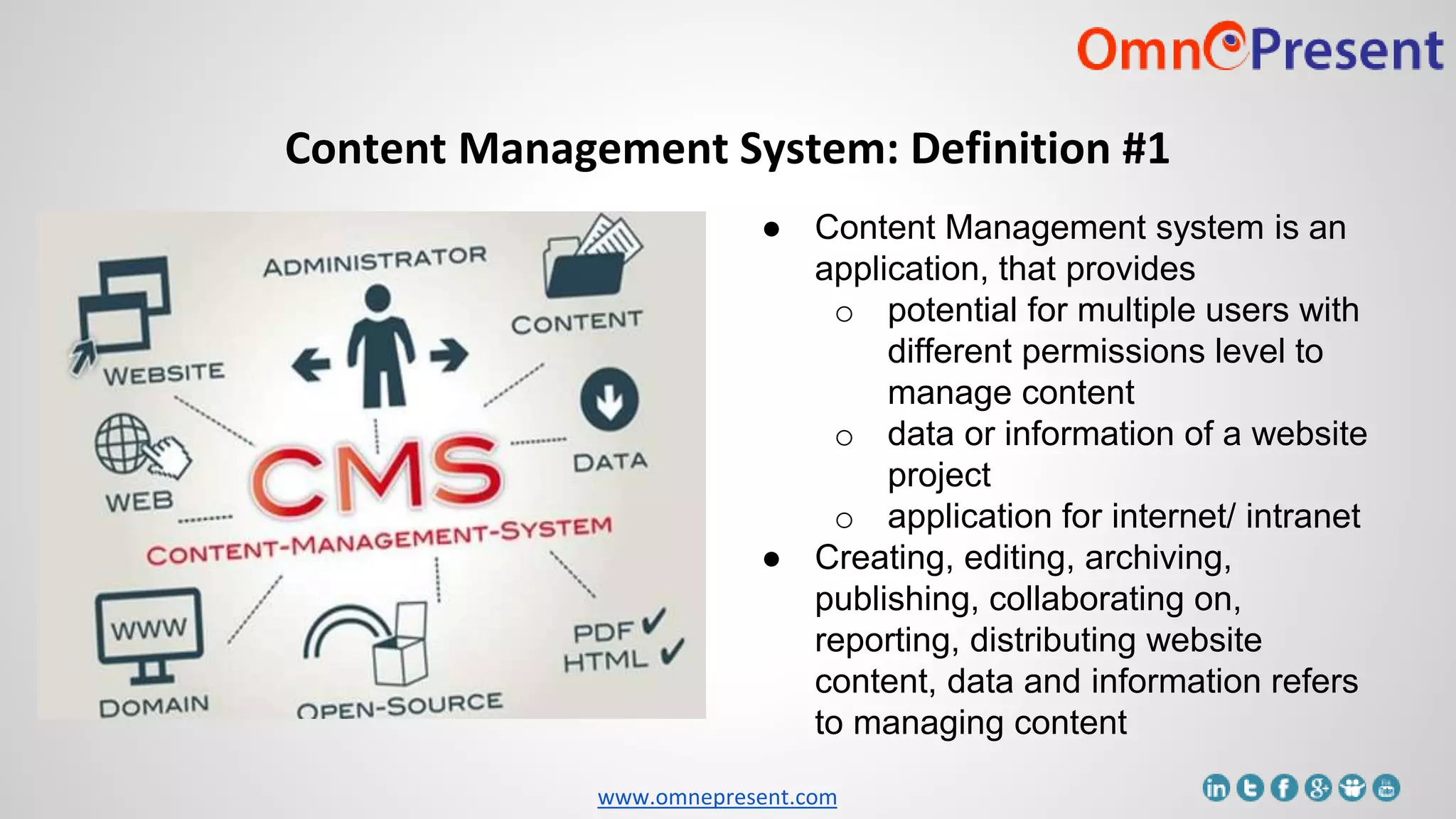 Content Management System | PPT