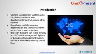 Content Management System | PPT