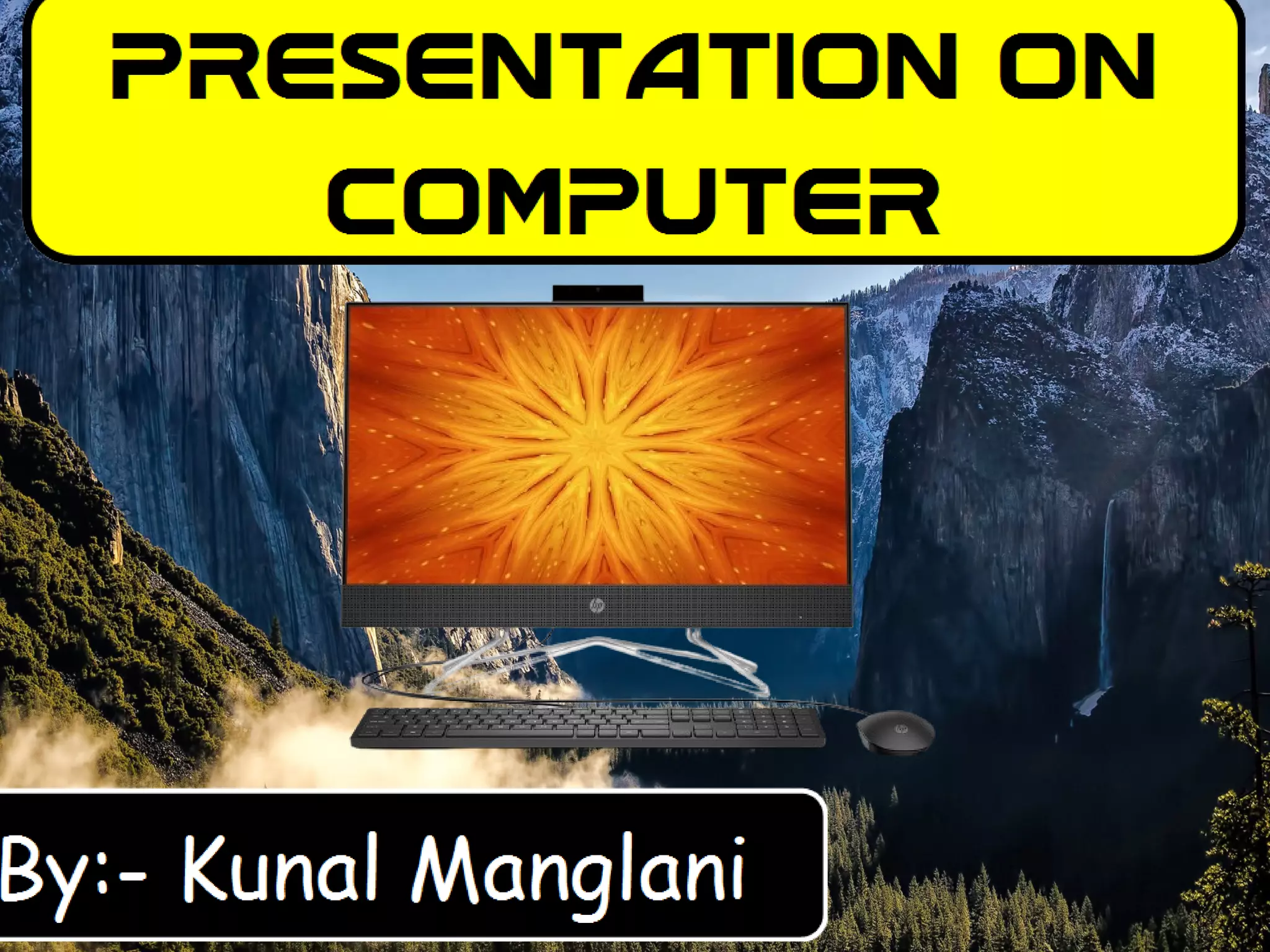 Presentation on Computer. | PPT