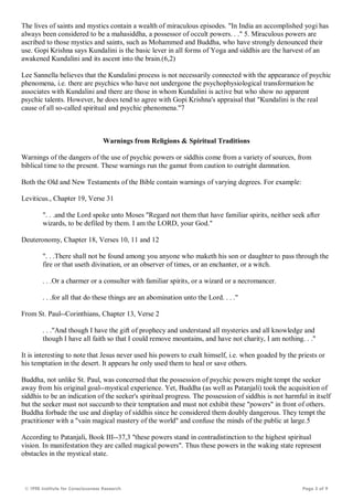 Kundalini and-the-paranormal proceed-with-caution-by-paul-pond | PDF ...