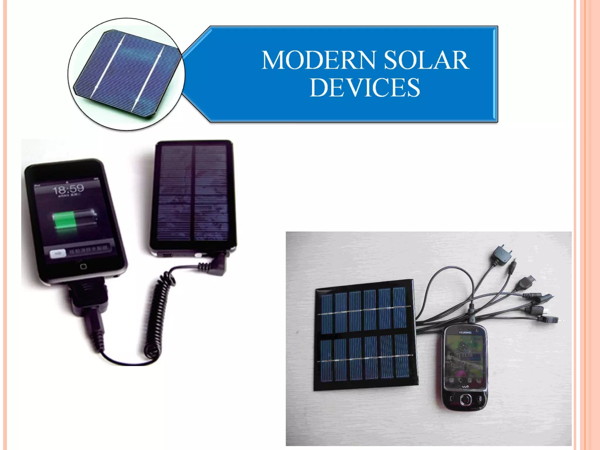 SOLAR MOBILE CHARGER | PPT