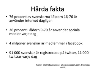 Sociala medier och kunddialog | PPT