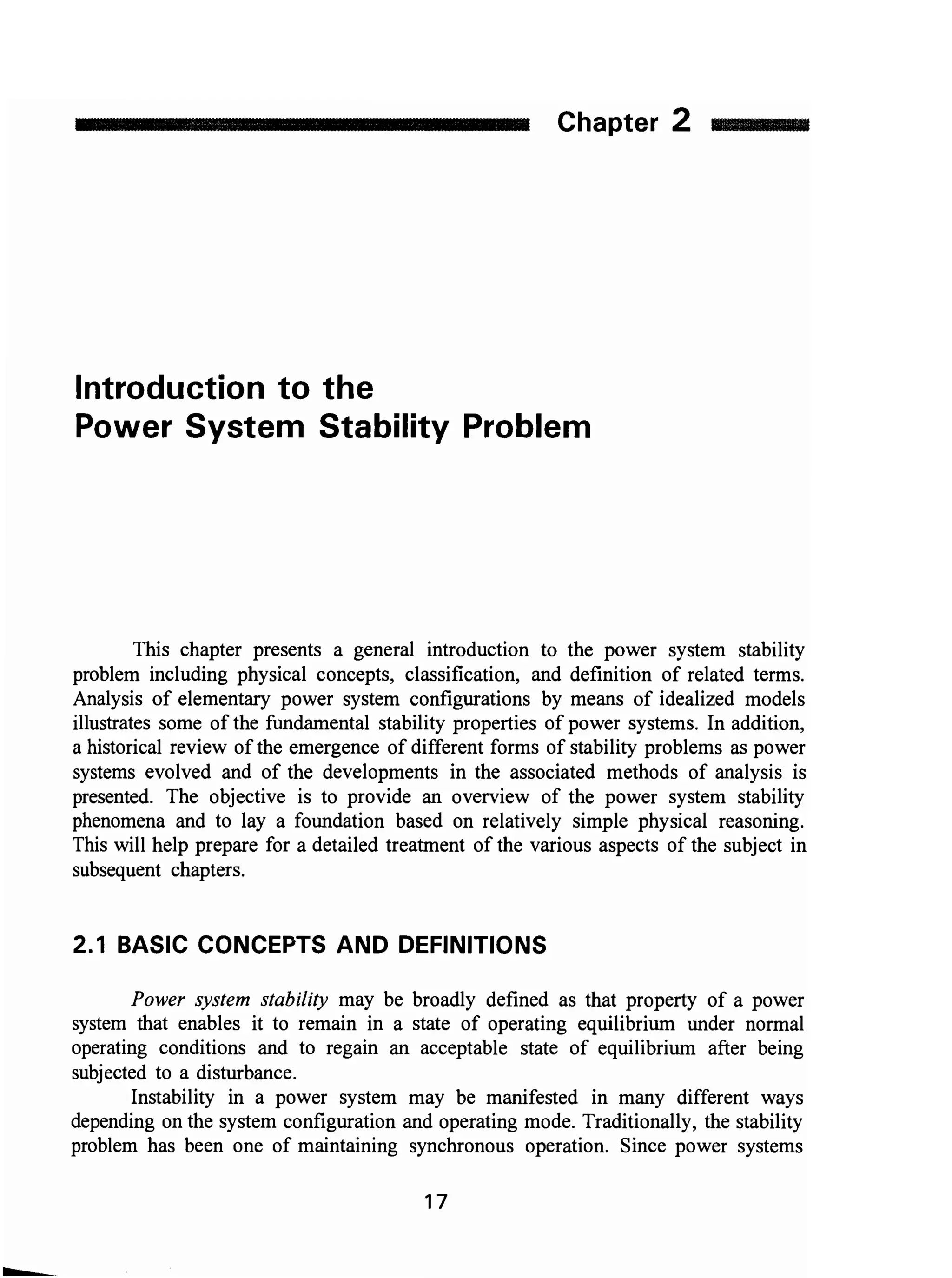Power System Stability and Control. Kundur | PDF