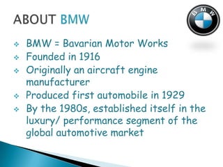 BMW | PPTX