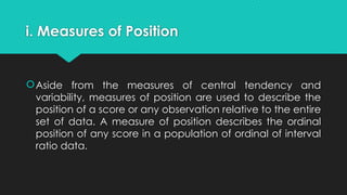 descriptive measures of data(mean, median, mode and etc.).pptx
